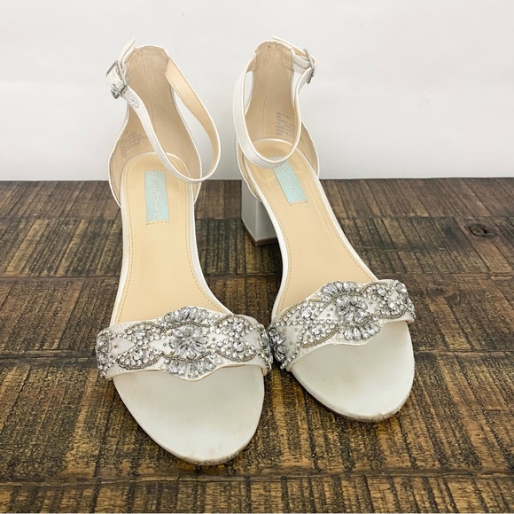 Betsey Johnson | Shoes | Betsey Johnson Mel Sandal Blingy Diamond ...
